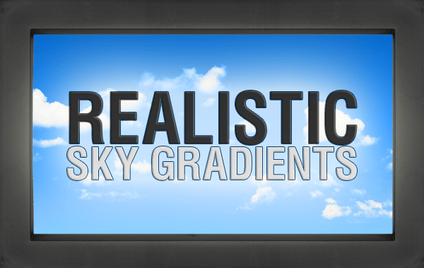 15 Realistic Sky Photoshop Gradients - Photoshop Tutorials
