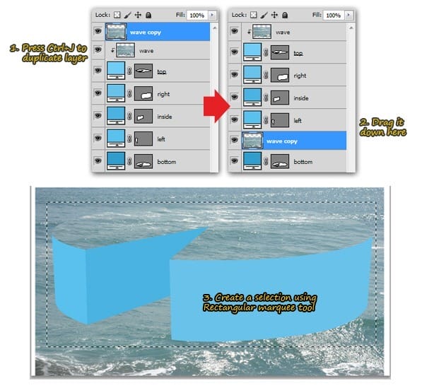 "Piece of the Arctic” Pie Chart Photo Manipulation - Photoshop Tutorials