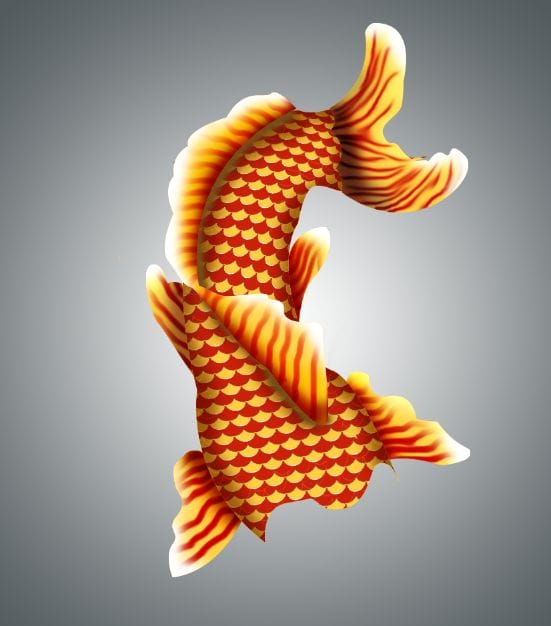 How to Draw a Koi Fish in Photoshop - Photoshop Tutorials
