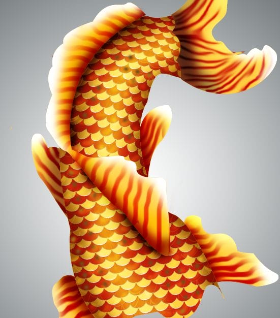 How to Draw a Koi Fish in Photoshop - Photoshop Tutorials