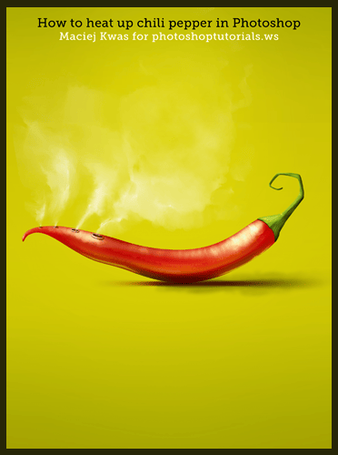 How to Draw a Steaming Hot Chili Pepper in Photoshop - Photoshop Tutorials
