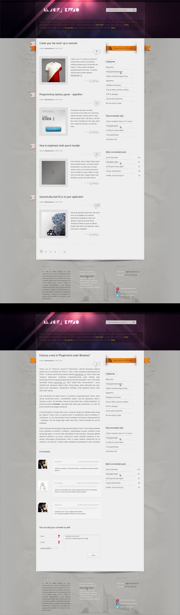 Complete Guide to Creating a Blog Website Layout | Photoshop Tutorials