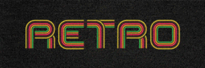 Retro Text - Photoshop Tutorials
