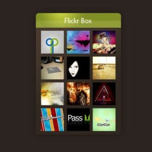 Flickr Box | Photoshop Tutorials