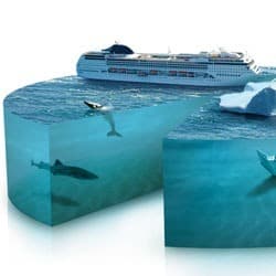 "Piece of the Arctic” Pie Chart Photo Manipulation - Photoshop Tutorials