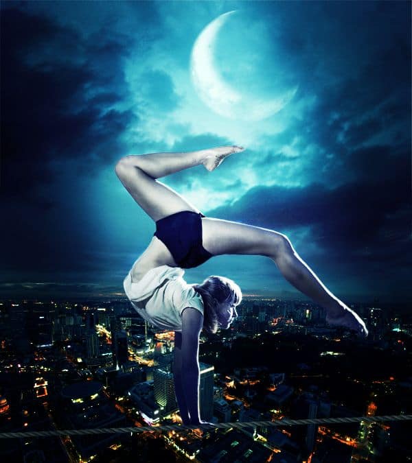 Create this Breathtaking Photo Manipulation of a Tightrope Dancer in ...