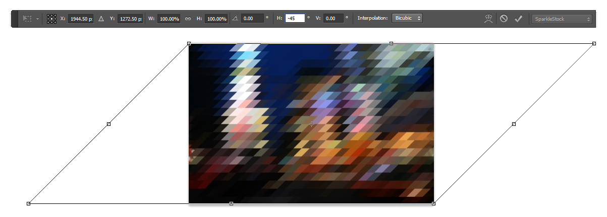 Quick Tip: How to Create a Triangle Pixelation Effect in Photoshop ...