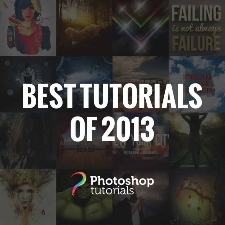 The Best Photoshop Tutorials of 2013 - Photoshop Tutorials