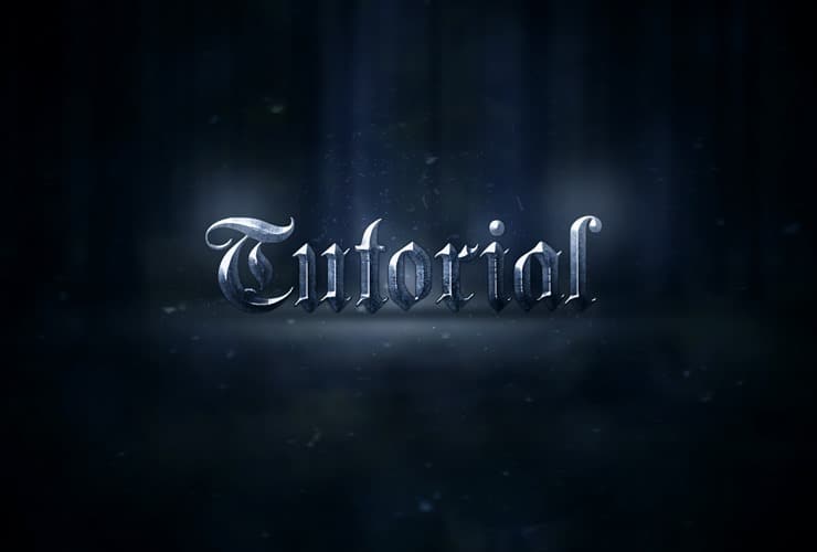Create an Epic Metal Text Effect From Scratch - Photoshop Tutorials