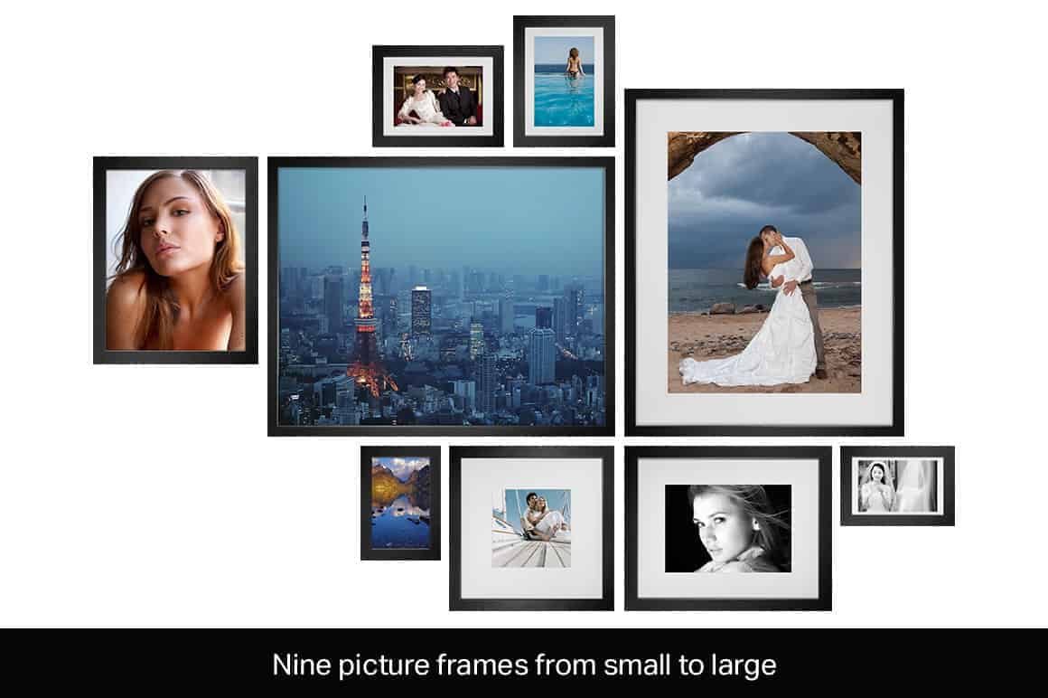 5 Picture Frame Mockups for Photoshop - Photoshop Tutorials