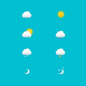 Create a Set of Weather Icons in Adobe Photoshop - Photoshop Tutorials