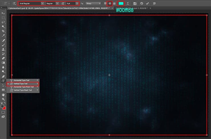 How to Create a Wallpaper with Technology Text Effect in Photoshop ...