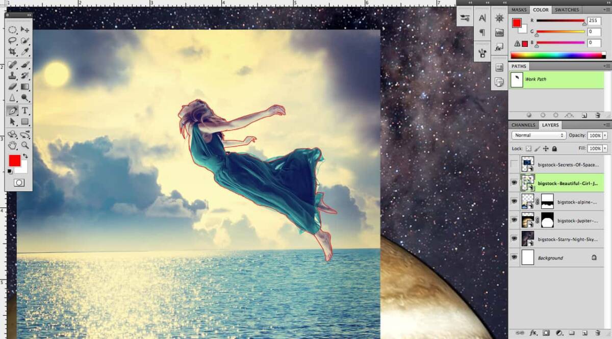 How to Create a Surreal Space Scene in Photoshop - Photoshop Tutorials