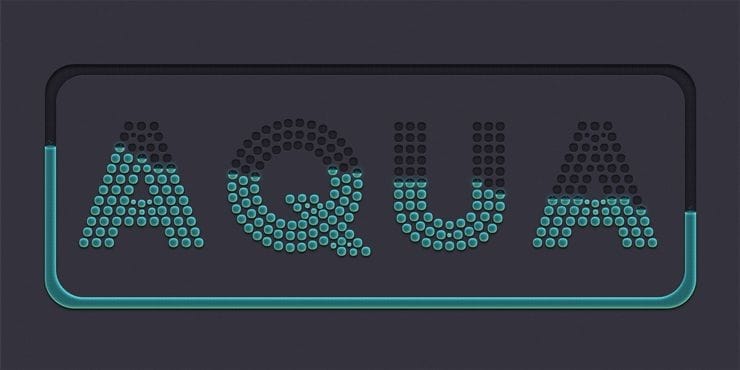 How to Create a Cool Dot-Matrix Text Effect in Adobe Photoshop ...