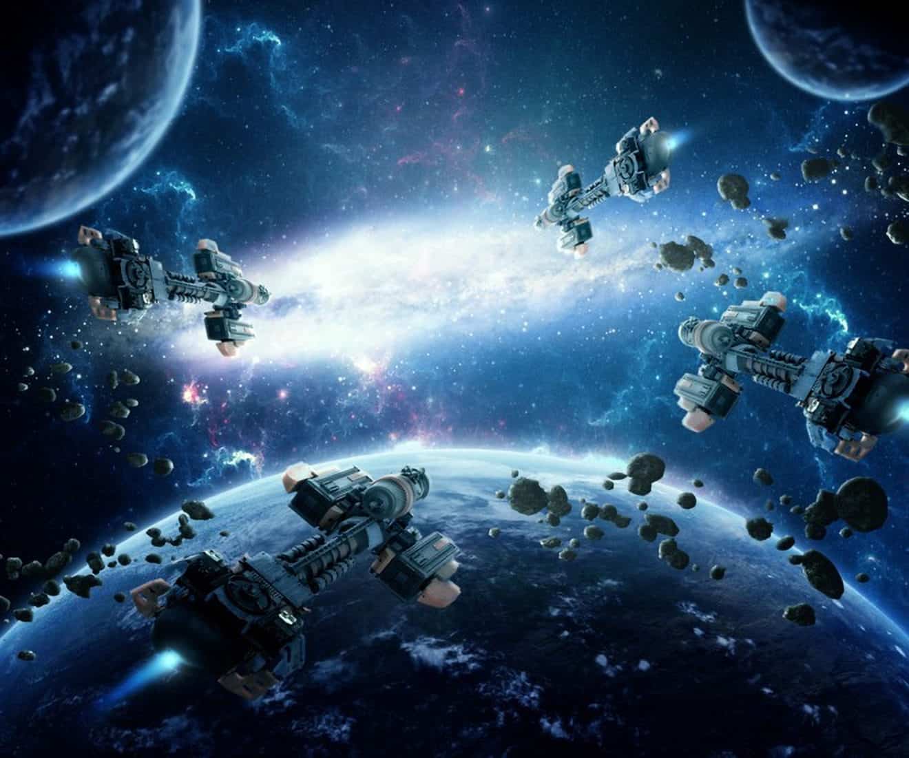 How to Create an Amazing Space Battle Scene in Photoshop - Photoshop ...