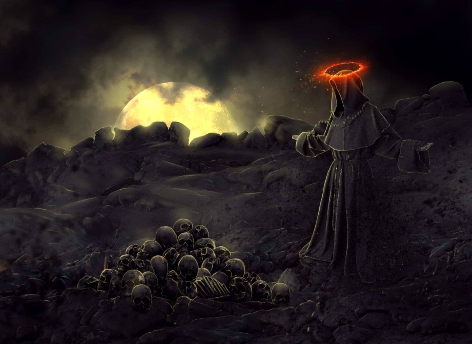 Create a Fantastic Photo Manipulation of a Dark Monk - Photoshop Tutorials