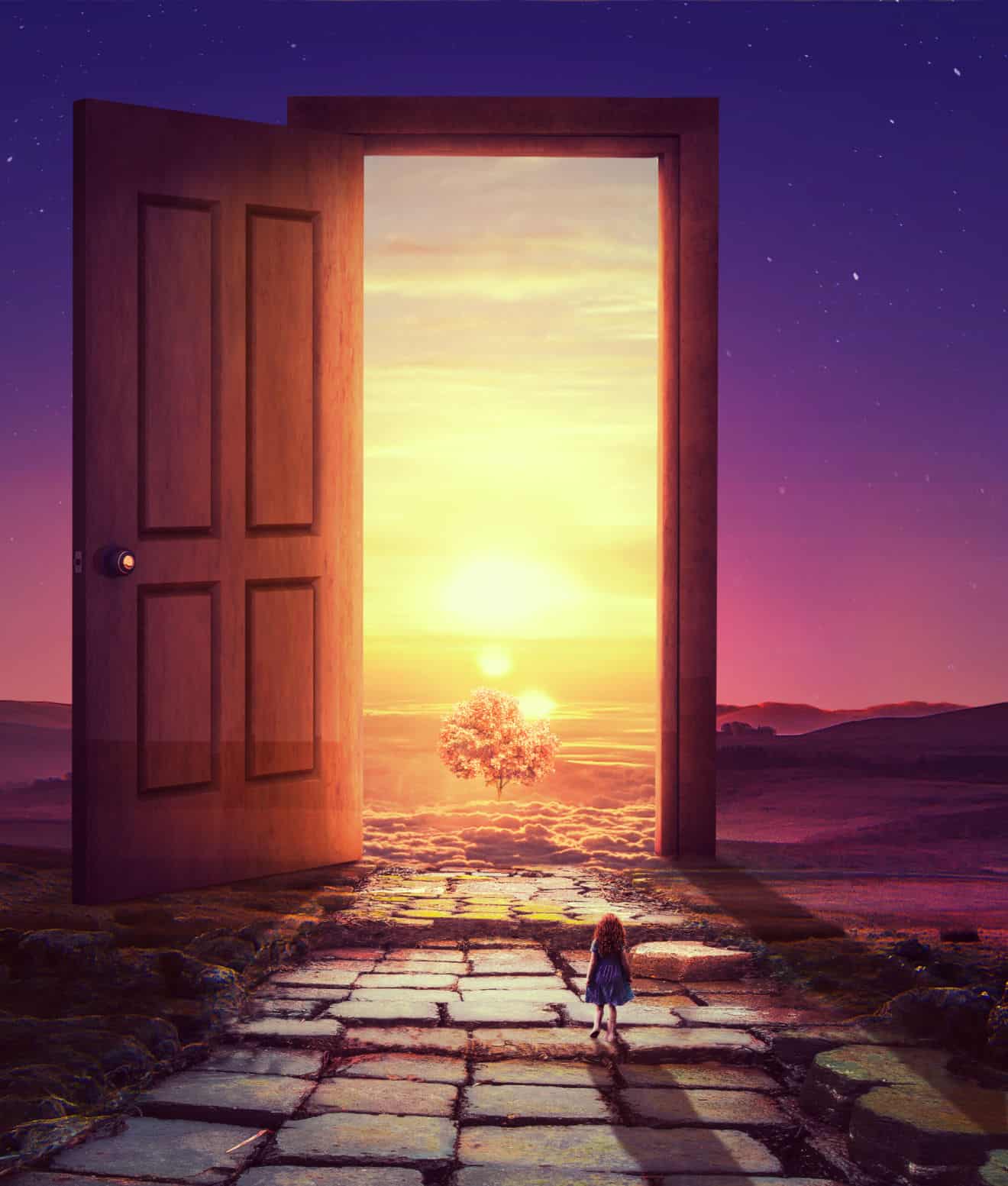 How to Create a Fantasy Door Photo Manipulation with Adobe Photoshop ...