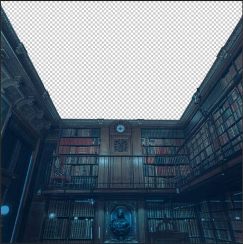 Create a Library Aquarium Photomanipulation - Photoshop Tutorials