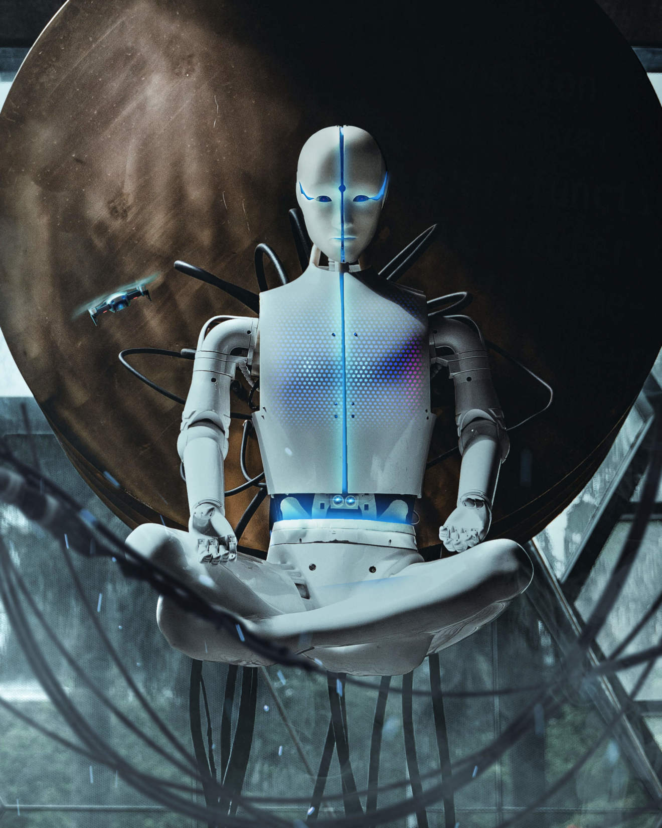 Create a Fantasy scene with Cyborg Photomanipulation Tutorial ...