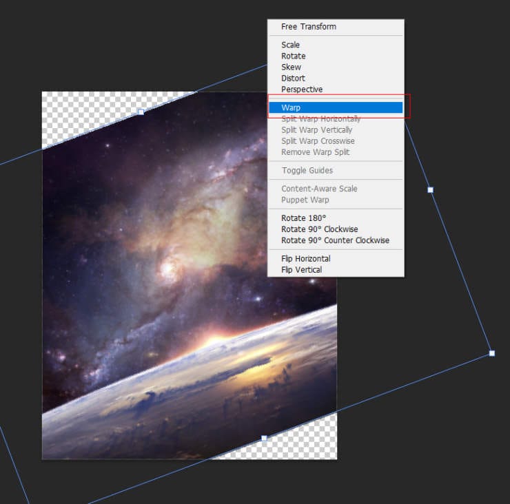 Above the Earth Photoshop Tutorial - Photoshop Tutorials