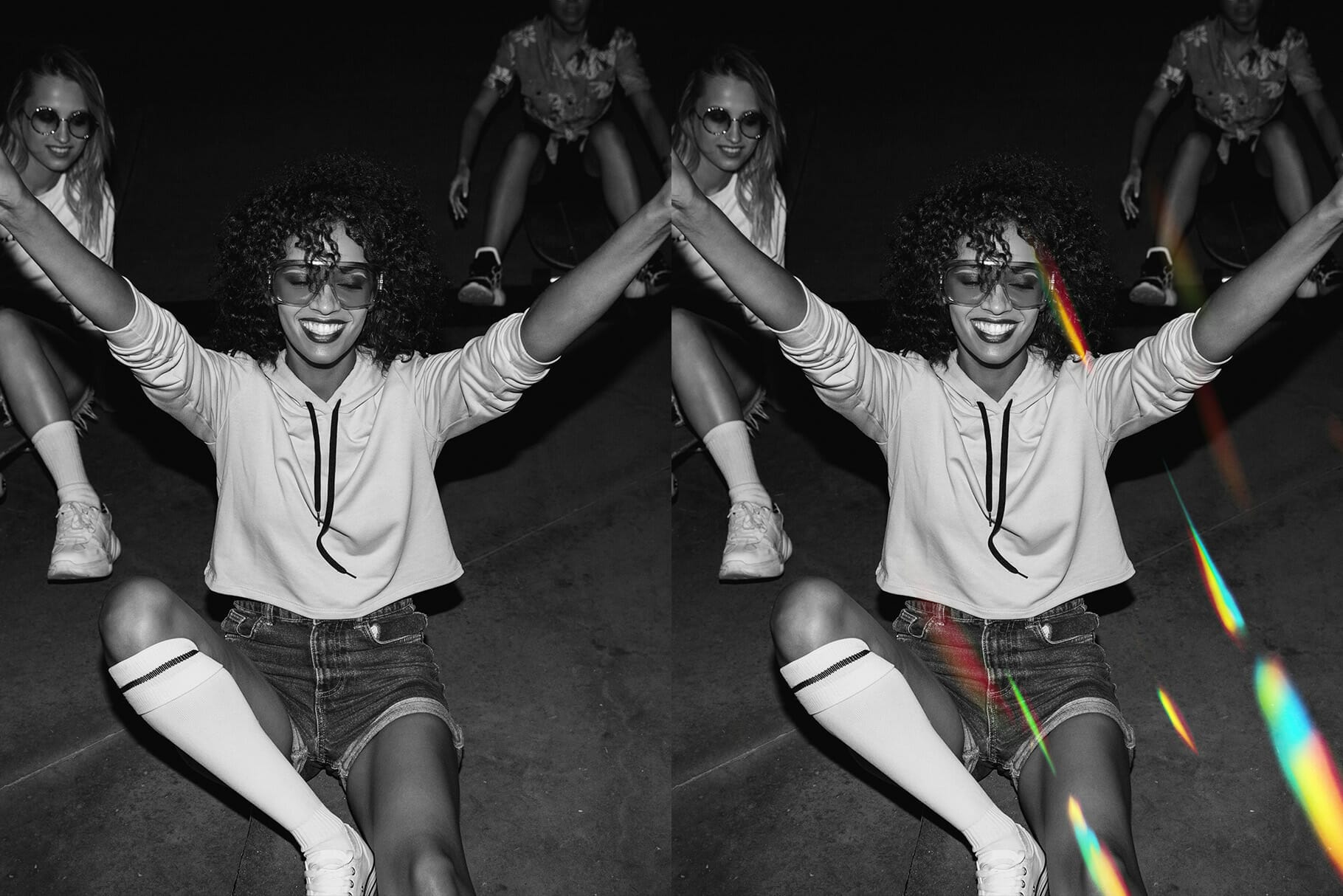 8 Free Comet Light Flare Overlays - Photoshop Tutorials