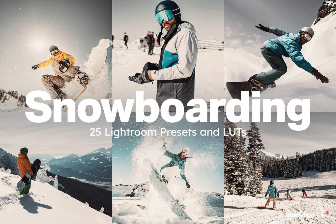 10 Free Snowboarding Lightroom Presets and LUTs - Photoshop Tutorials