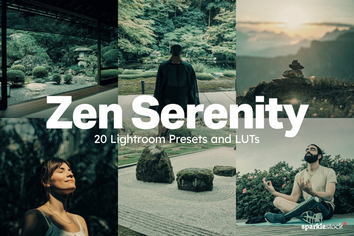 5 Free Zen Serenity Lightroom Presets and LUTs - Photoshop Tutorials
