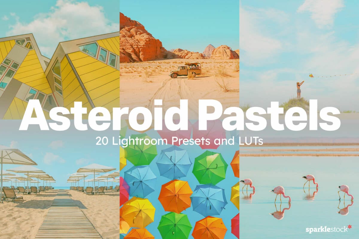 5 Free Asteroid Pastels Lightroom Presets and LUTs - Photoshop Tutorials