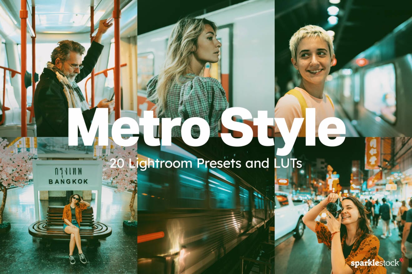 Free Metro Style Lightroom Presets and LUTs - Photoshop Tutorials