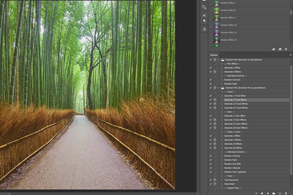 Random Film Generator for Photoshop - Photoshop Tutorials