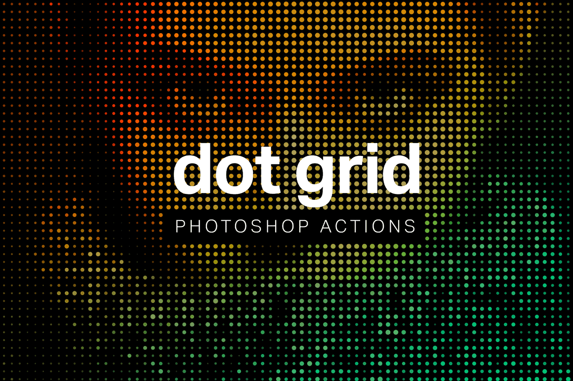 Free Actions to Create Incredible "Dot Grids" from Photos - Photoshop ...