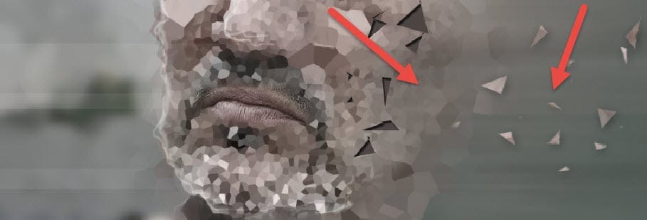 Create a Striking Photo Manipulation of a Face Distorted in Space ...