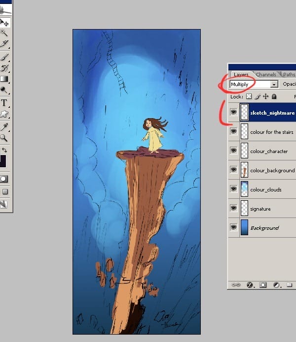 Painting “The Nightmare” in Photoshop - Photoshop Tutorials
